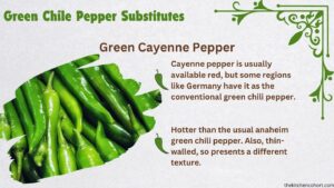 13 Top Substitutes For Green Chilies – A Discussion In Detail - The ...