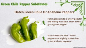 13 Top Substitutes For Green Chilies – A Discussion In Detail - The ...
